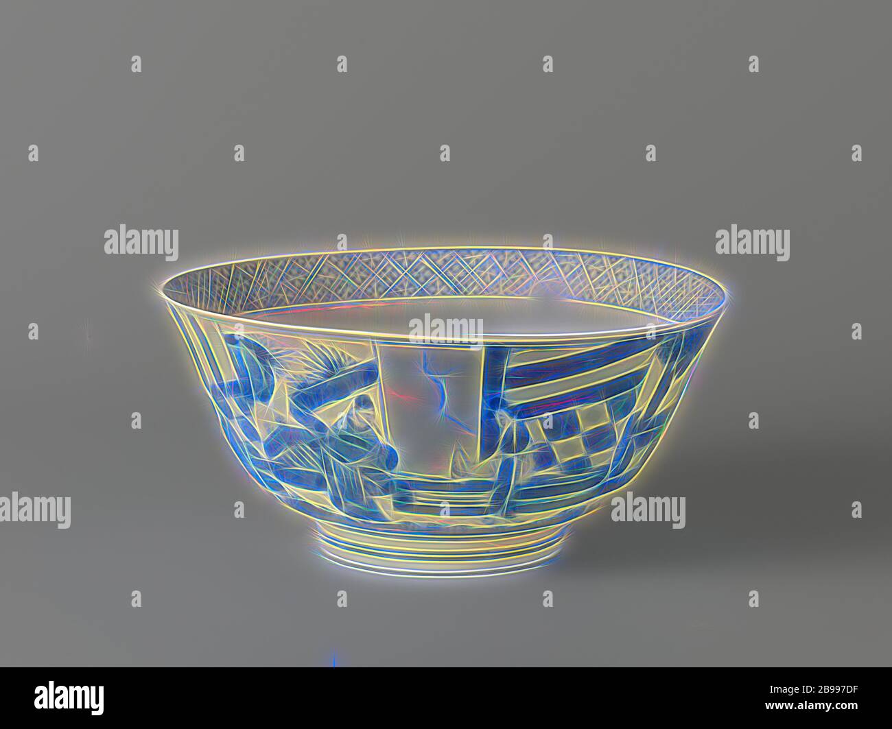 Bell-shaped bowl with four narrative scenes, Bell-shaped bowl of ...