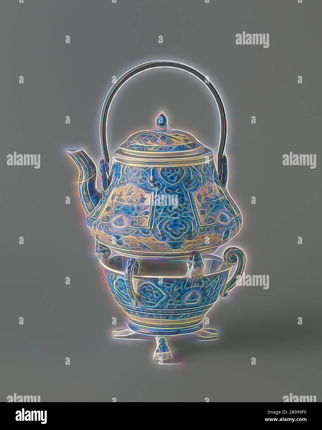 Kettle four rectangular boxes hi-res stock photography and images - Alamy