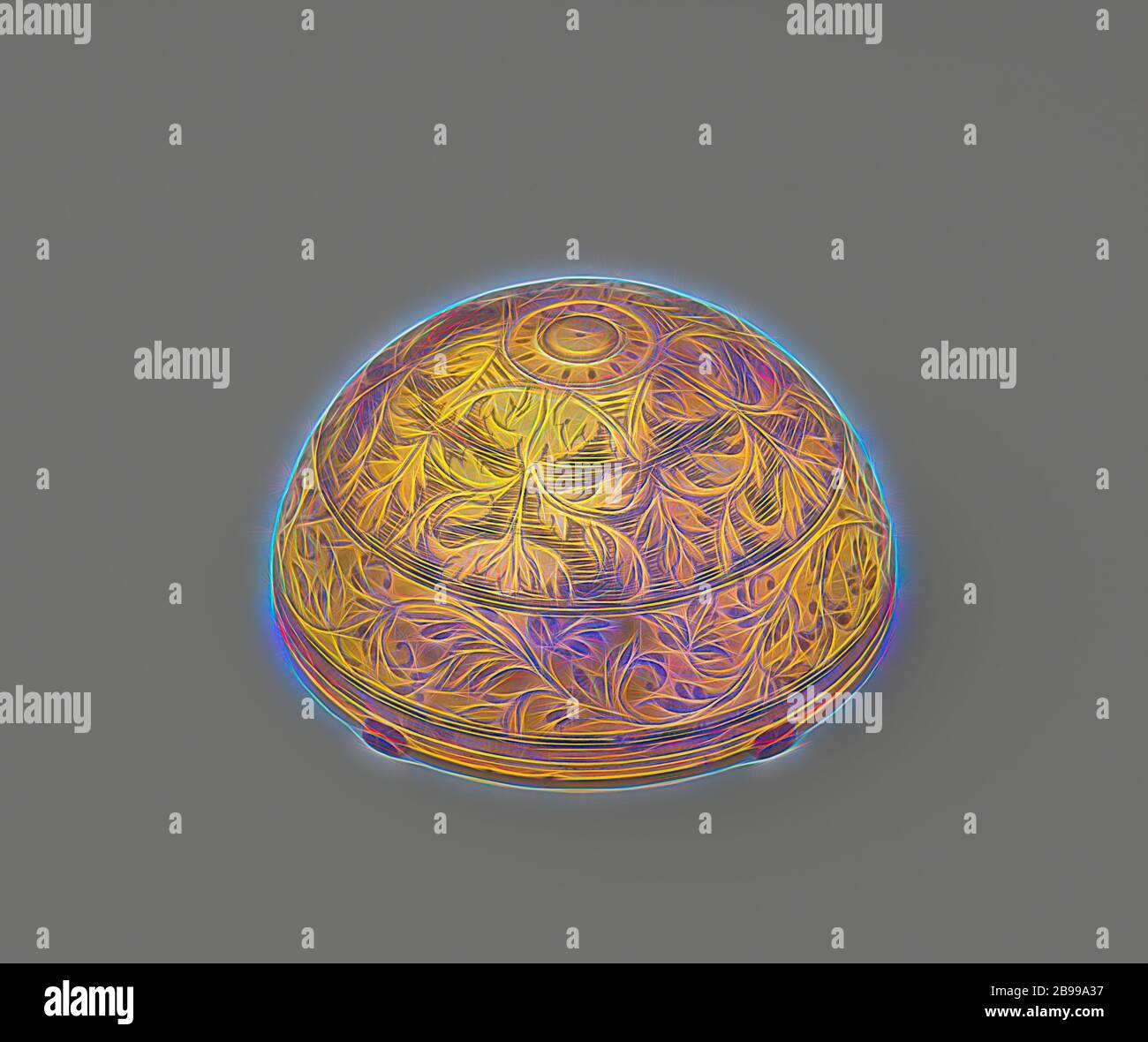 Travel Sundial, Sundial in the shape of a hemisphere that is engraved ...