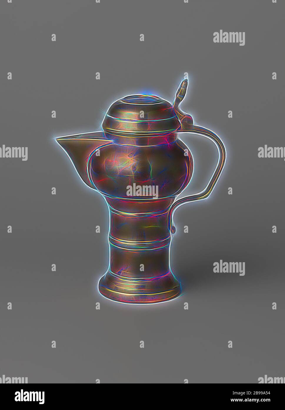 Jug with two acorns on the thumb grip. The jug is composed of the ...