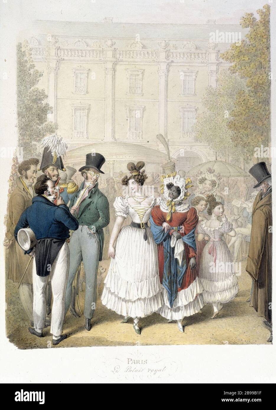 TABLE PARIS - ROYAL PALACE Georg Emmanuel Opitz (ou Opiz) (1775-1841 ...