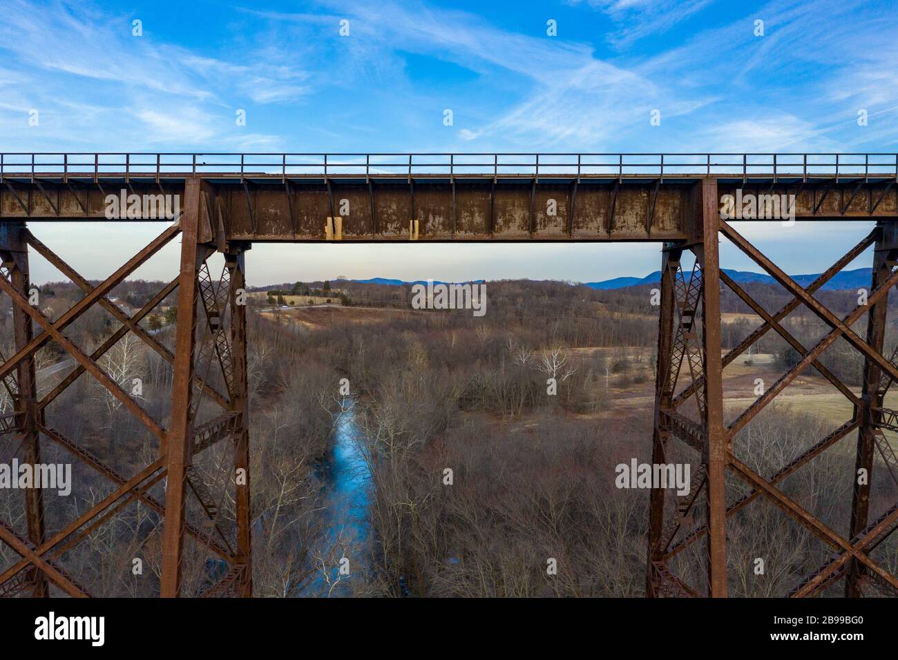 Moodna Viaduct Trestle. The Moodna Viaduct is an iron railroad trestle ...