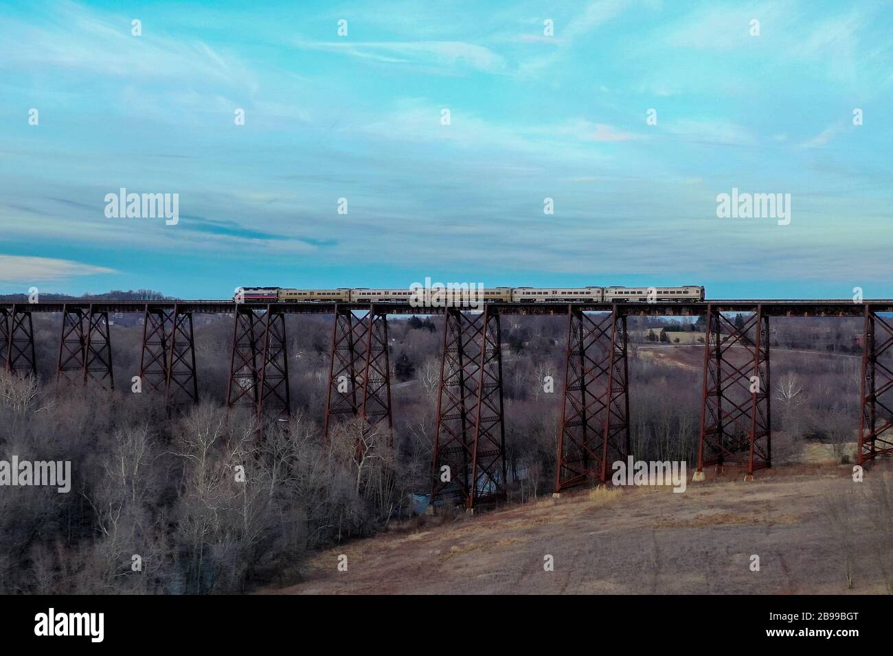 Moodna Viaduct Trestle. The Moodna Viaduct is an iron railroad trestle ...