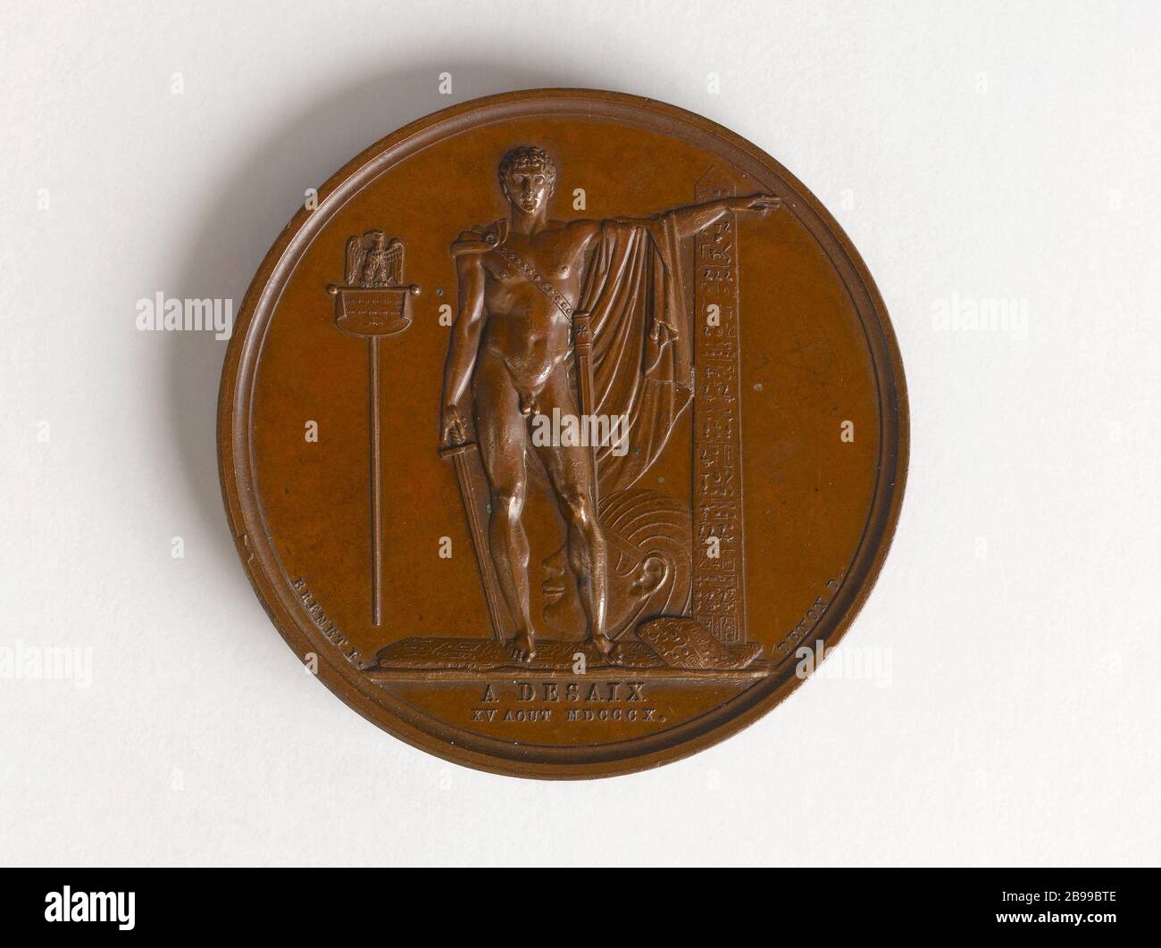 STATUE DESAIX PLACE OF WINS, 15 AOUT 1810 Bertrand Andrieu (1761-1822 ...