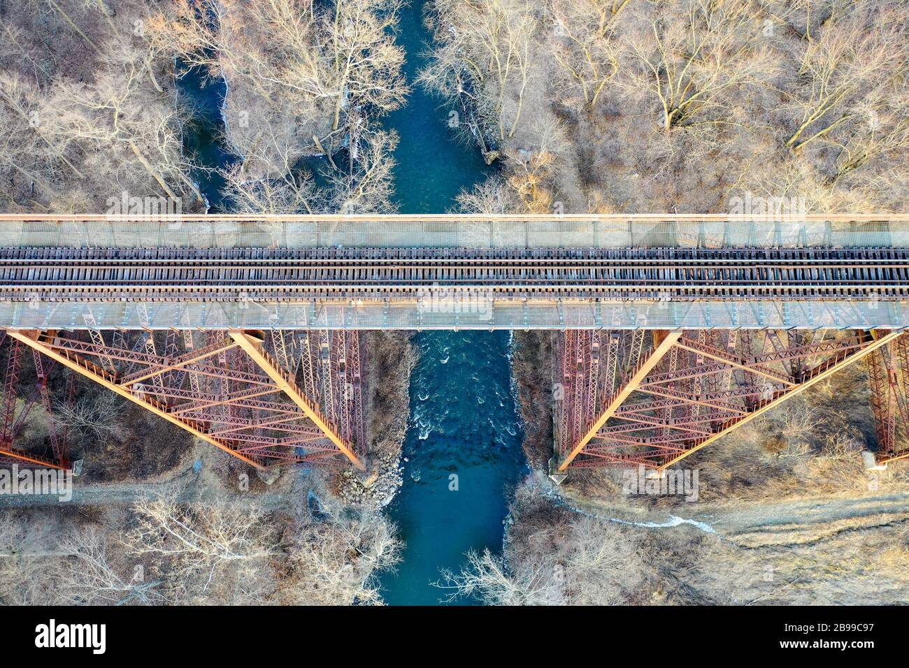 Moodna Viaduct Trestle. The Moodna Viaduct is an iron railroad trestle ...