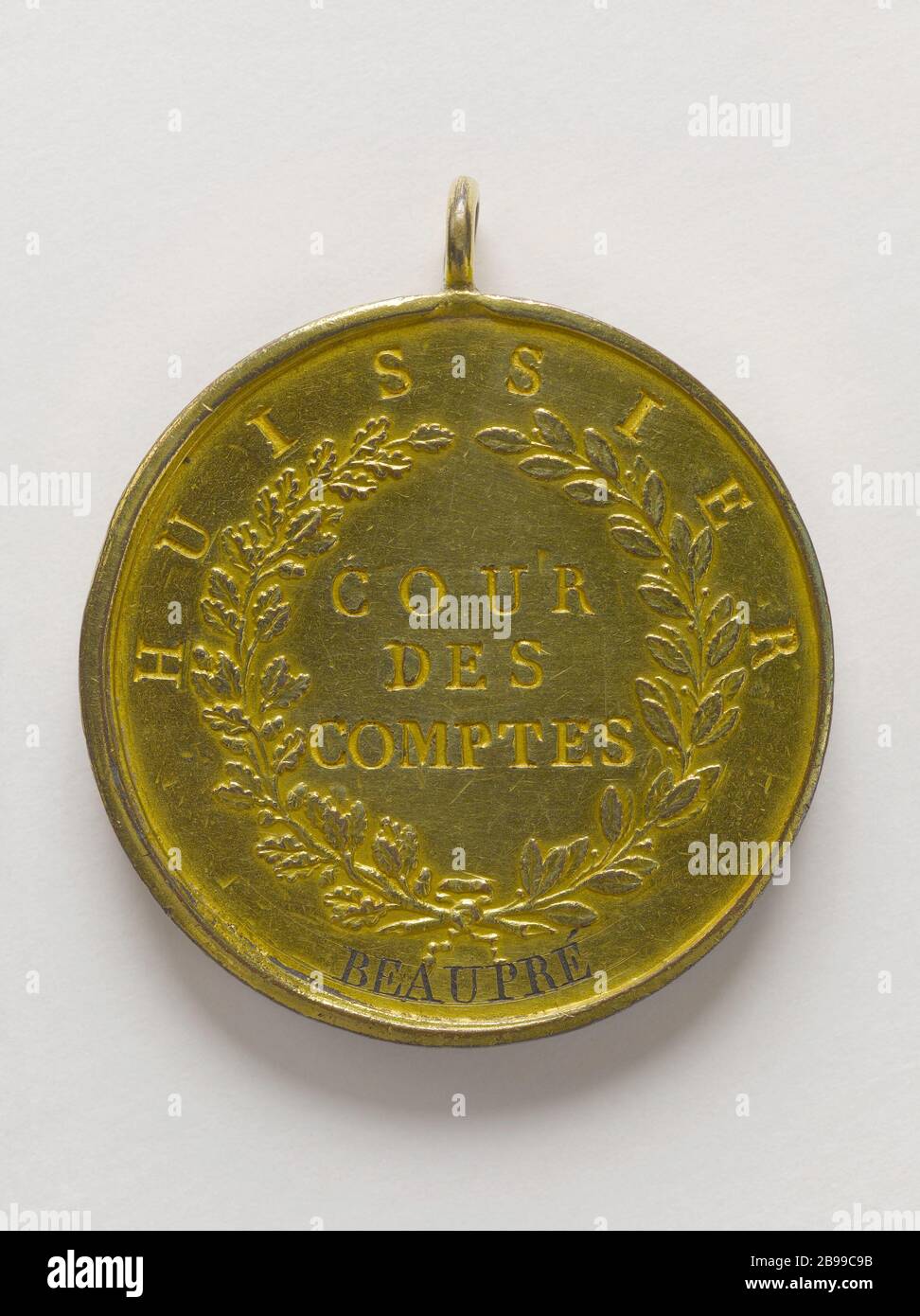 FUNCTION MEDAL beaupré, USHER TO THE COURT OF AUDITORS, 1807-1814 Jean ...