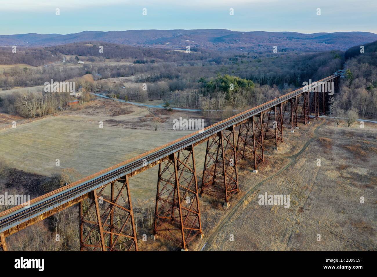Moodna Viaduct Trestle. The Moodna Viaduct is an iron railroad trestle ...