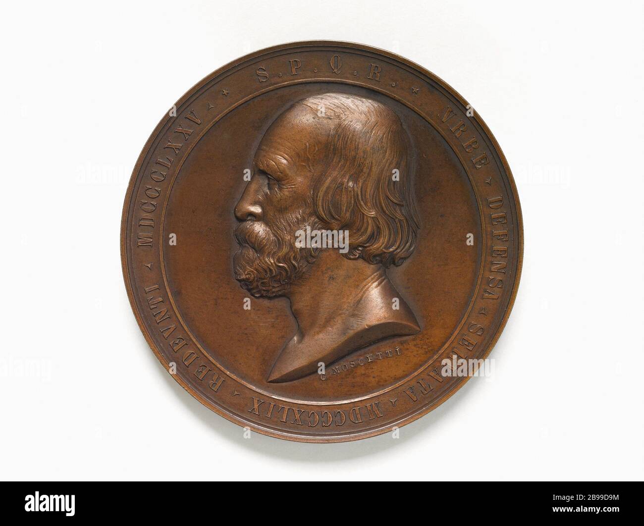 Bronze statue of garibaldi Cut Out Stock Images & Pictures - Alamy