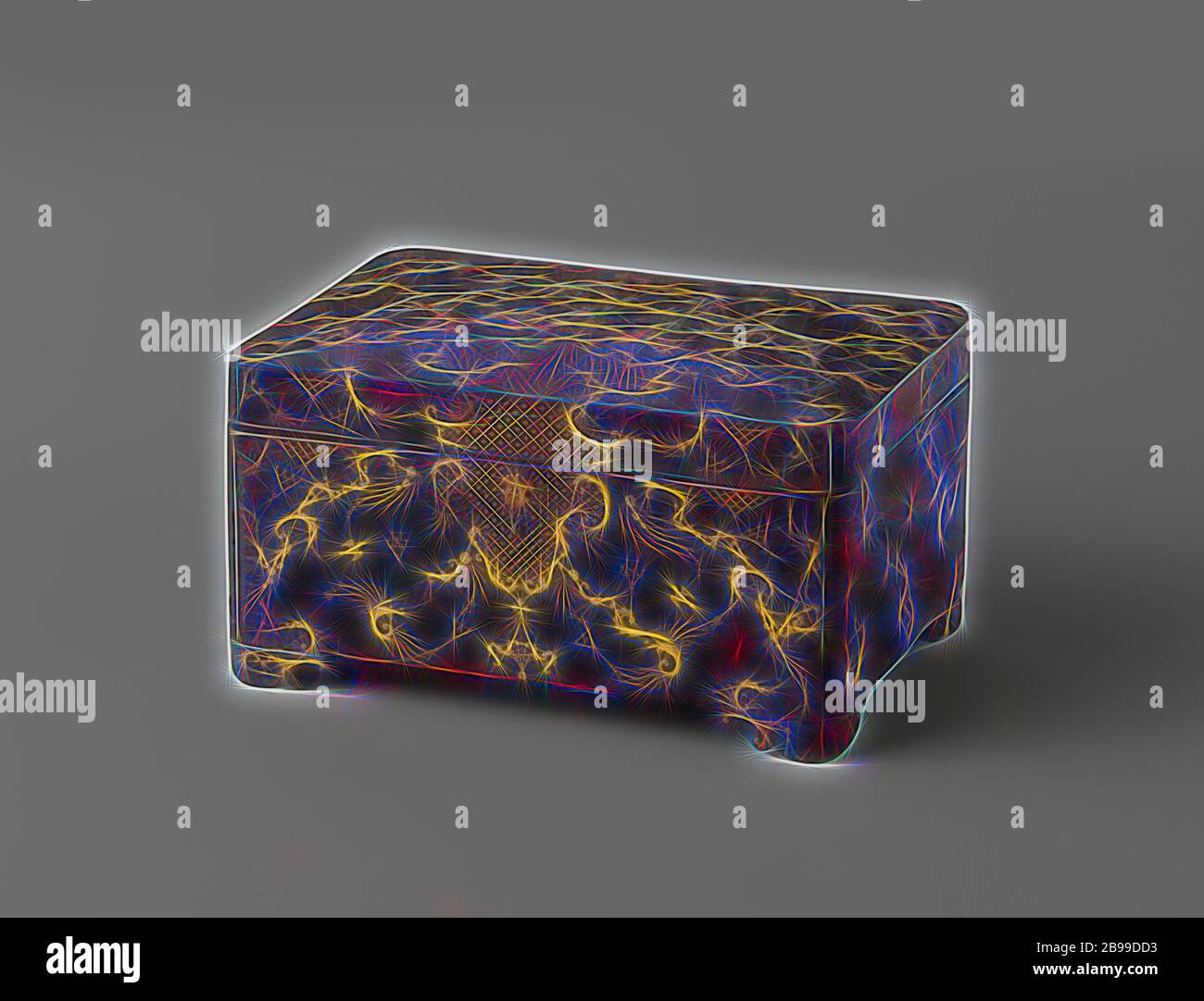 Box of turtle in which six bottles with turtle lids, Rectangular box of ...