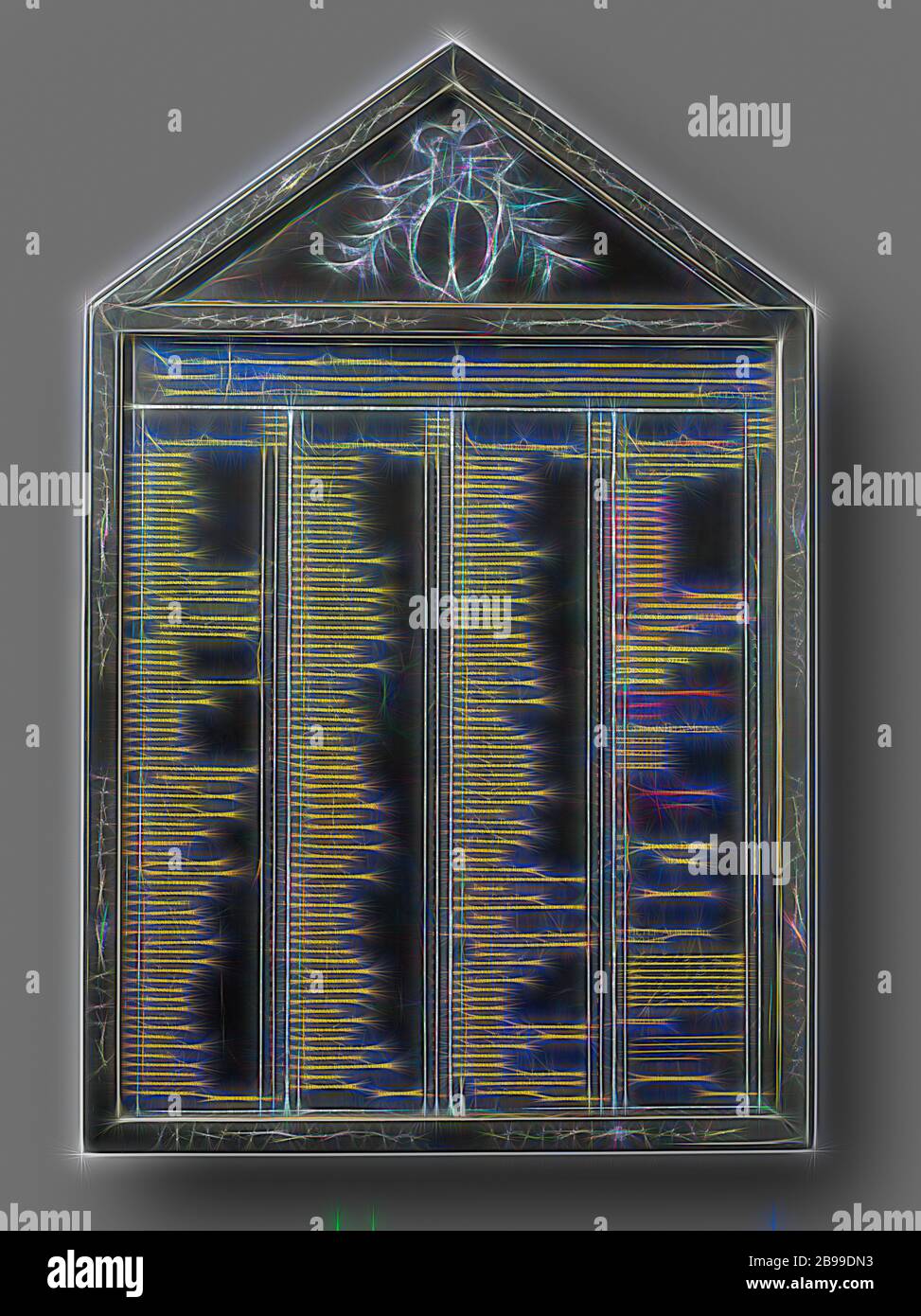 Tympan shaped attachment hi-res stock photography and images - Alamy