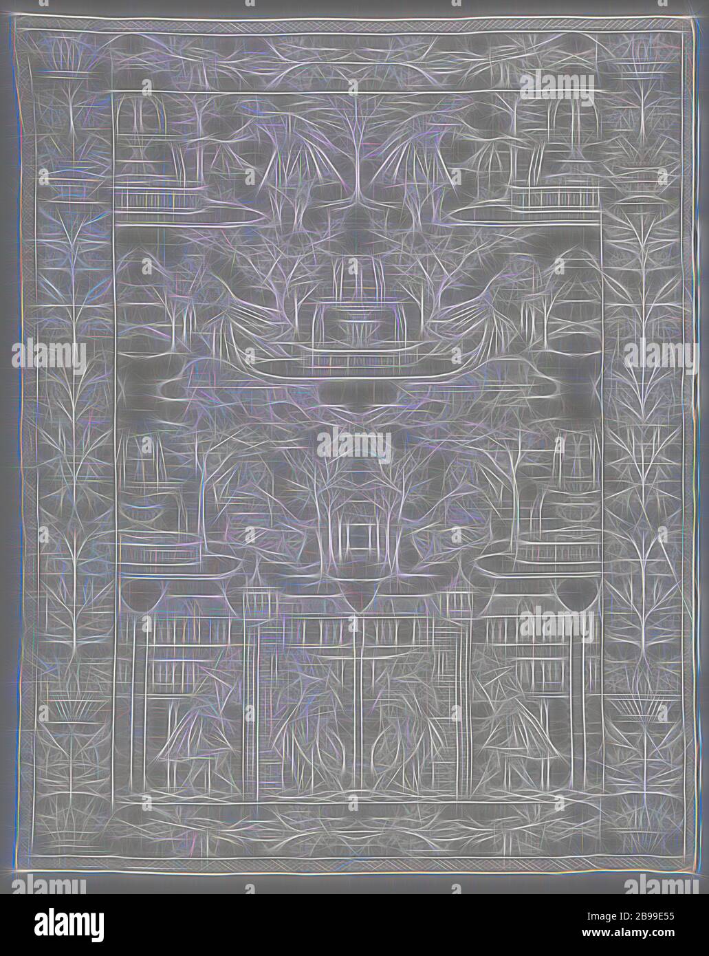 Napkin with scenes from the history of Pyramus and Thisbe, Napkin from ...