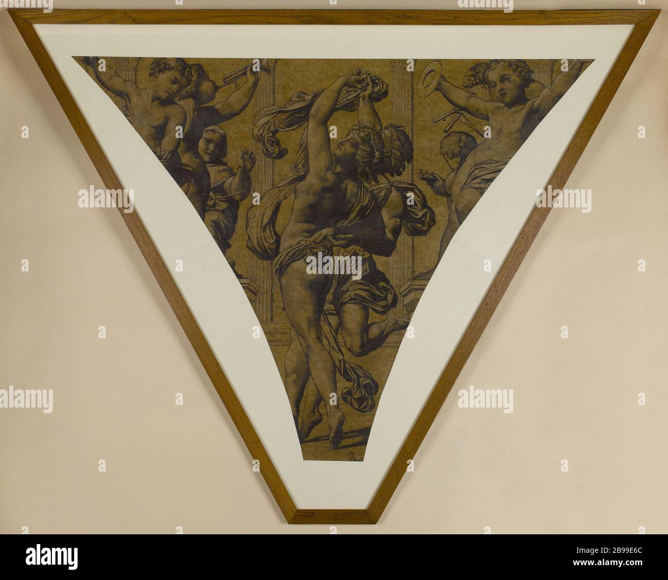 Dance and music (group of dancers, children playing various instruments ...