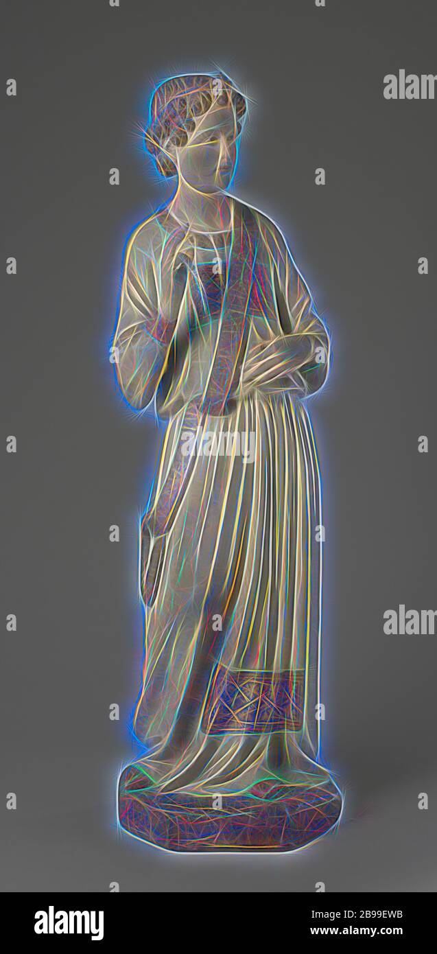 The Annunciation, Angel from an Annunciation group, The angel stands on ...