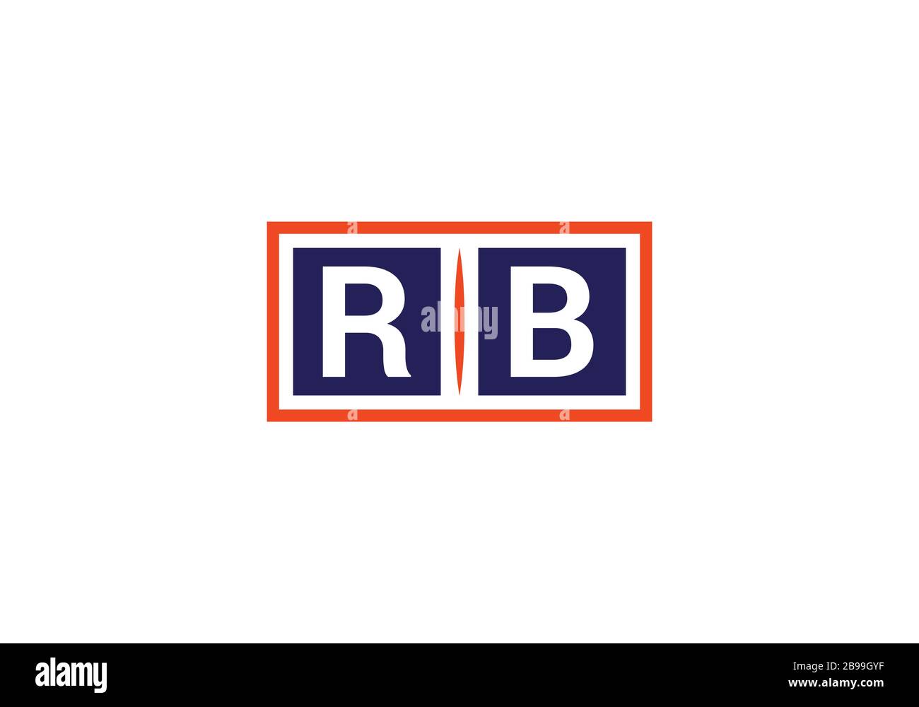 R B, RB Initial Letter Logo design vector template, Graphic Alphabet ...