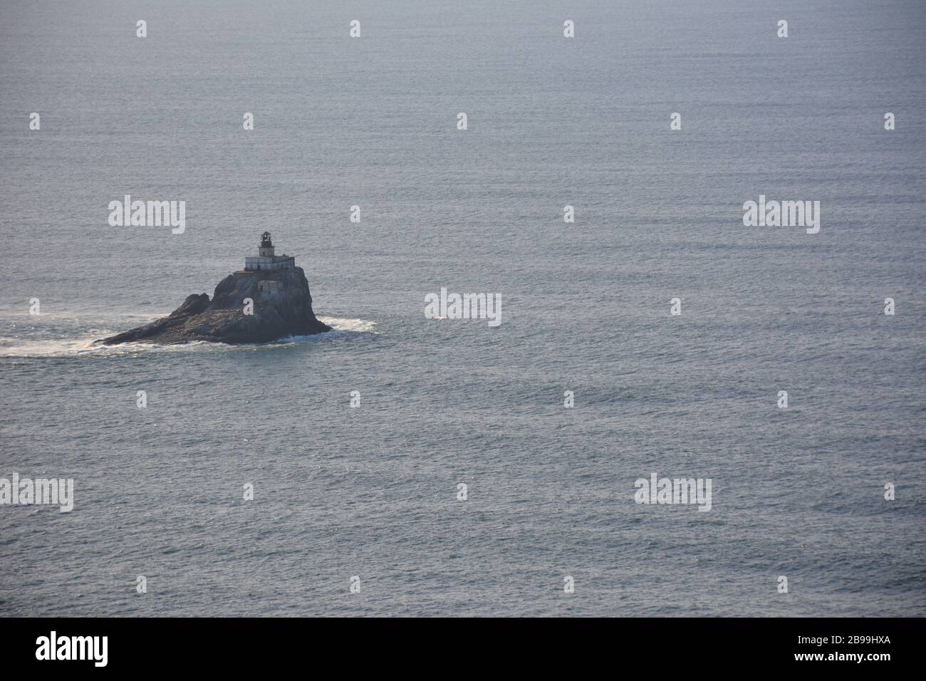 Tillamook Rock Lighthouse, which dates from 1880, as seen from the ...