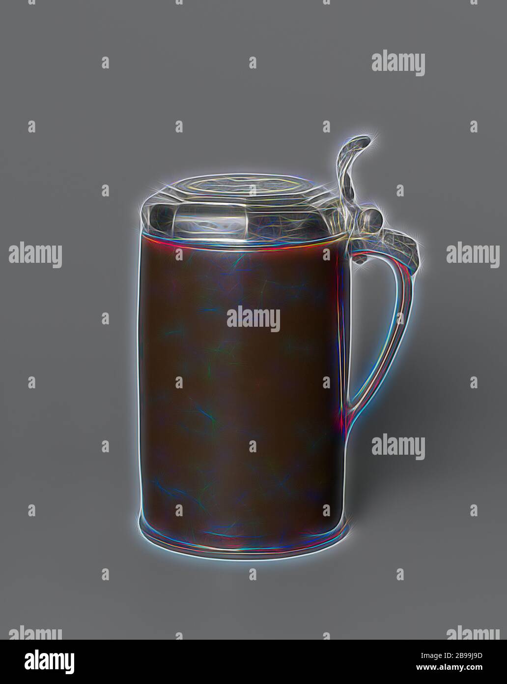 Tankard with the arms of the von Hundt von Alten-Grottkau family Beer ...