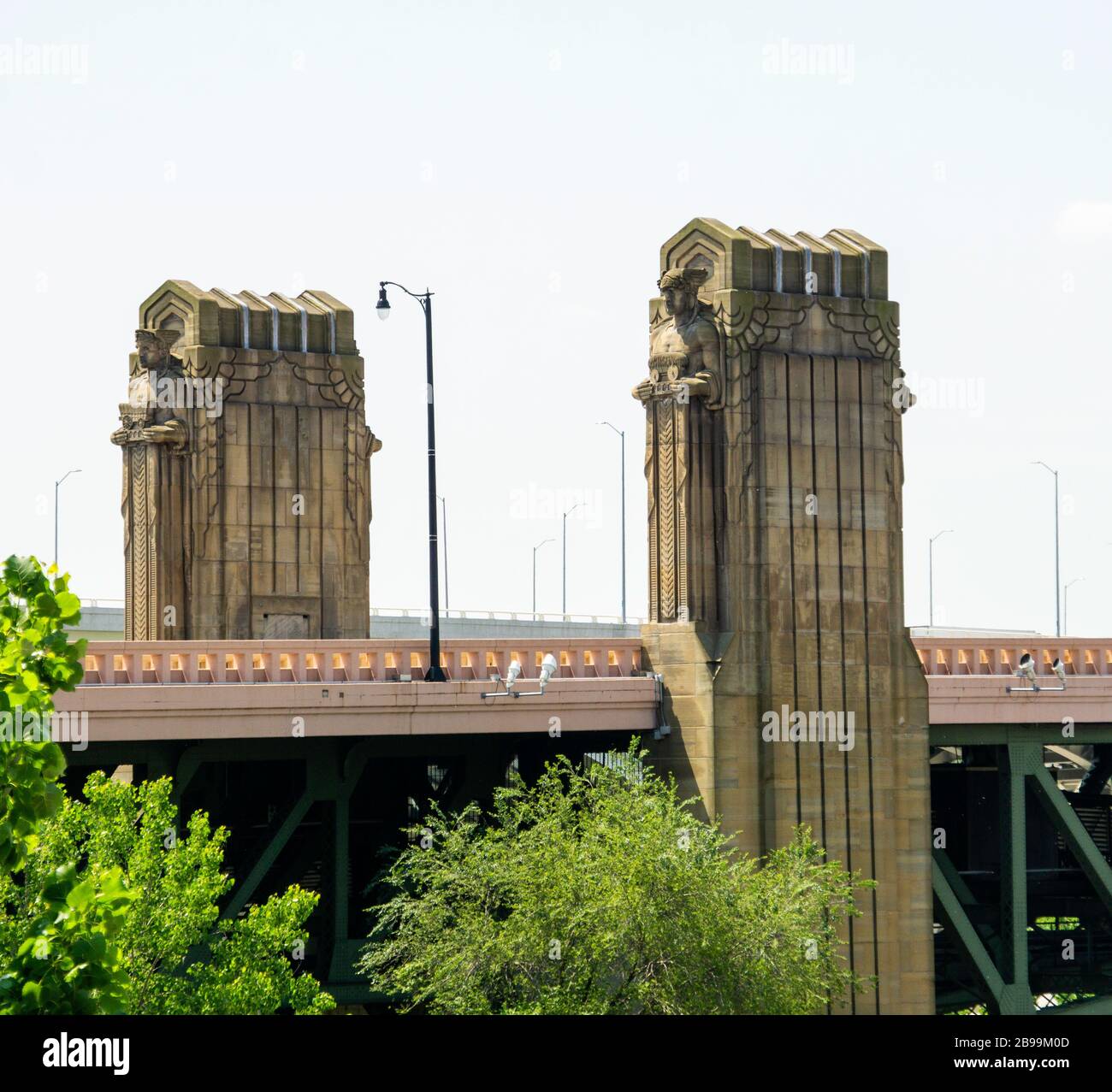 Hope Memorial Bridge in Cleveland, Ohio Stock Photo - Alamy