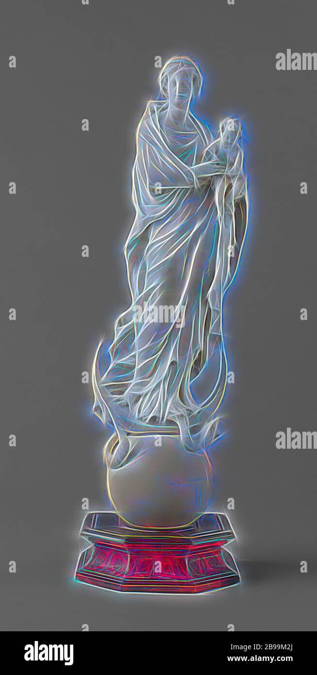 Virgin of the Apocalypse Maria apocaliptic, Maria stands on the left ...