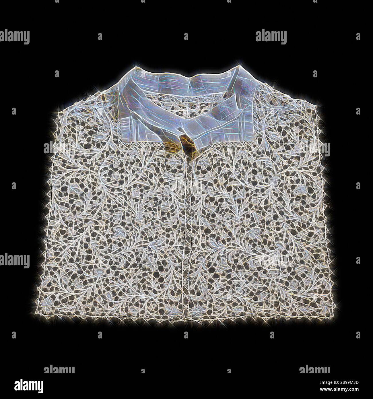 Venetian needle lace collar hi-res stock photography and images - Alamy