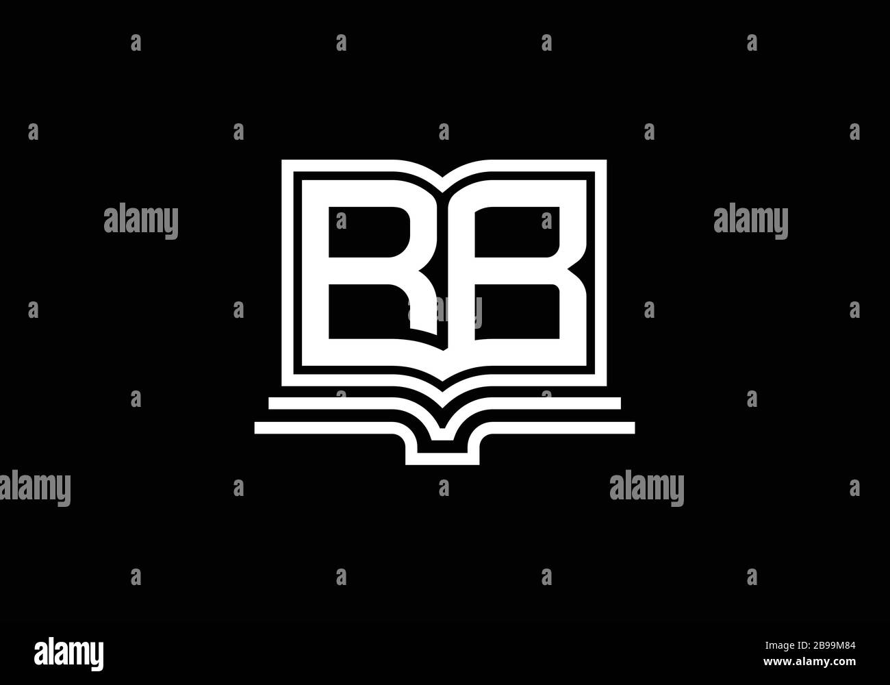 Rb letter logo vector hi-res stock photography and images - Alamy