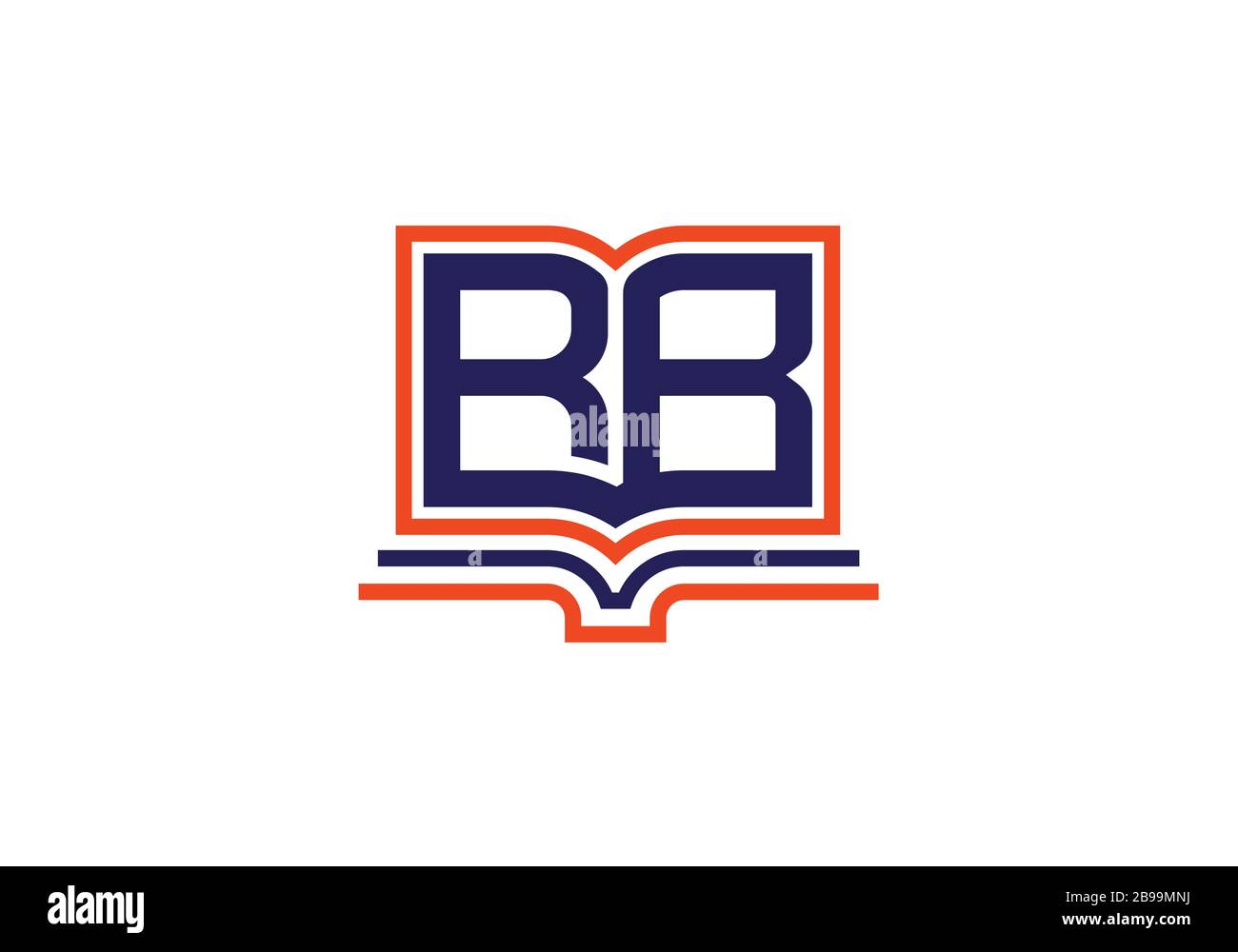 R B, RB Initial Letter Logo design vector template, Graphic Alphabet ...