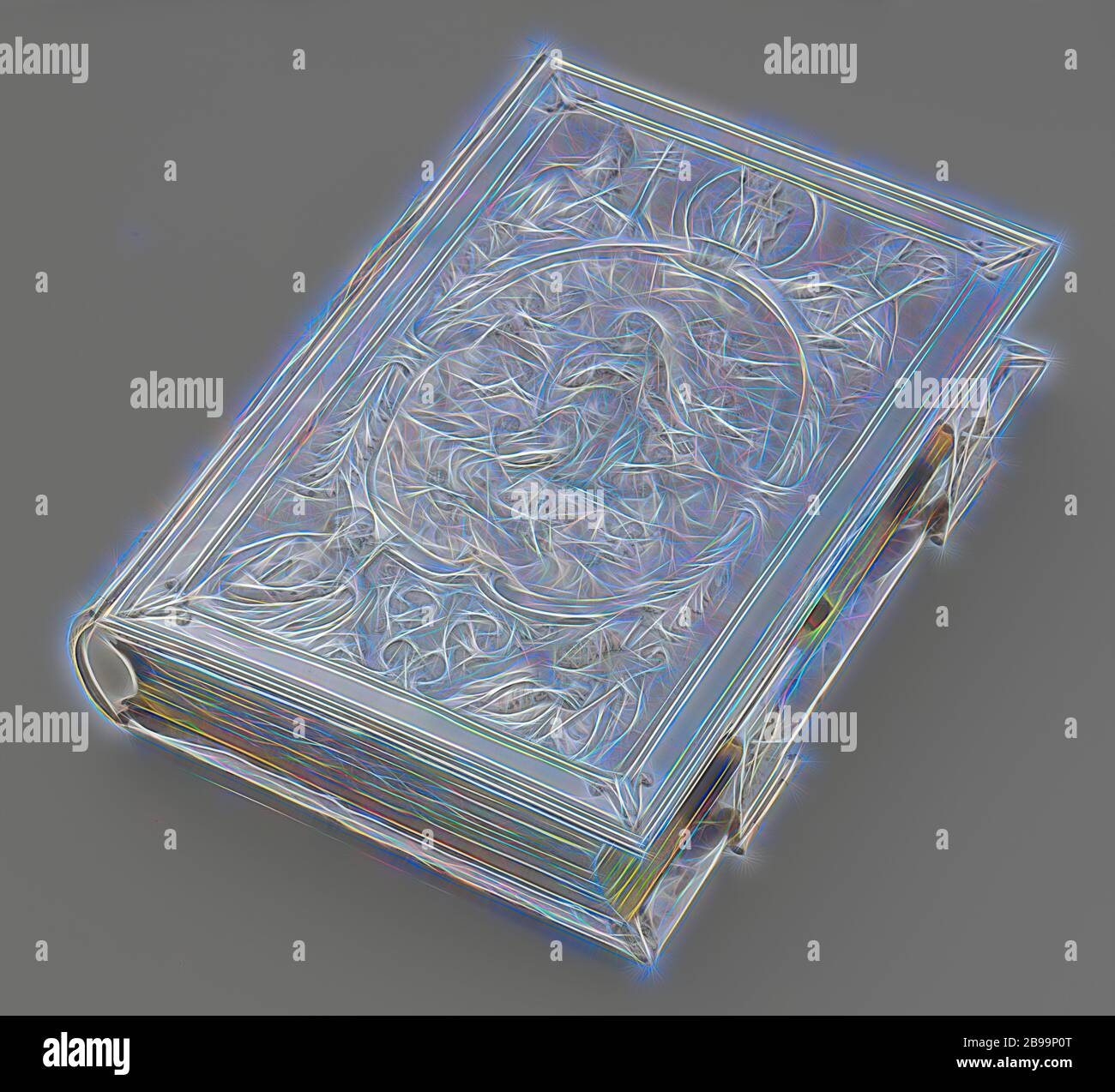 Missal cover with the Ascension of the Virgin Missal band with the ...