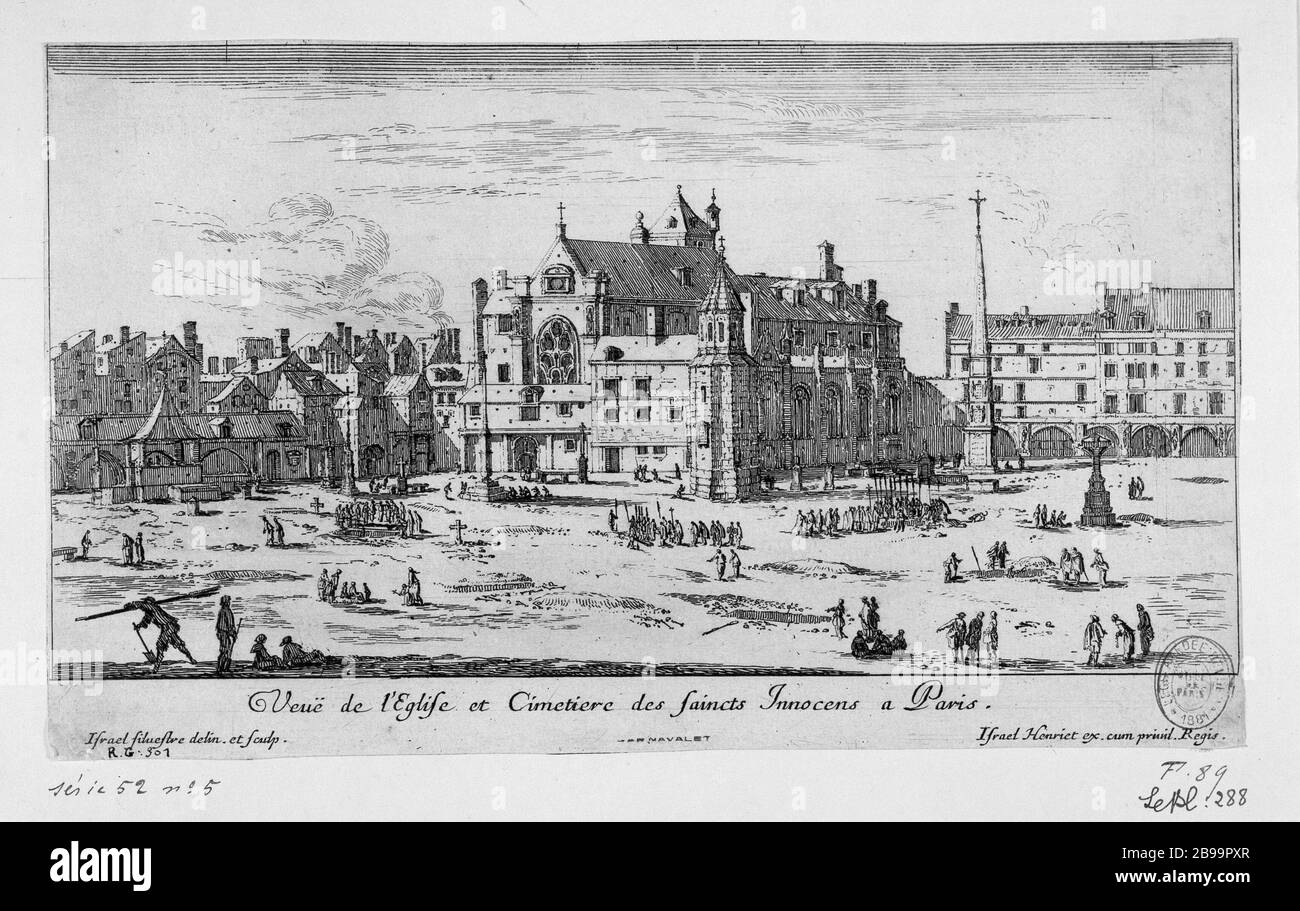 Cimetiere saints innocents hi-res stock photography and images - Alamy