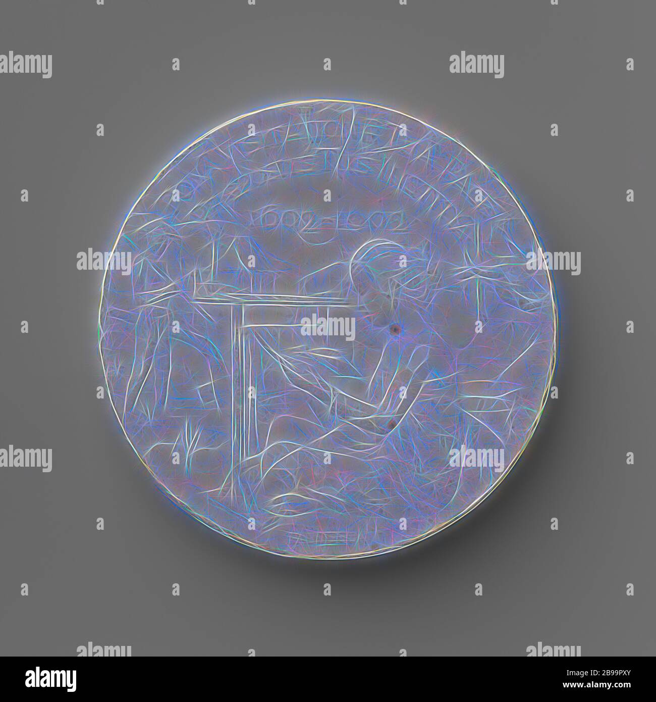 Design for a medal, 300 years of Dutch authority in India, Design for a ...