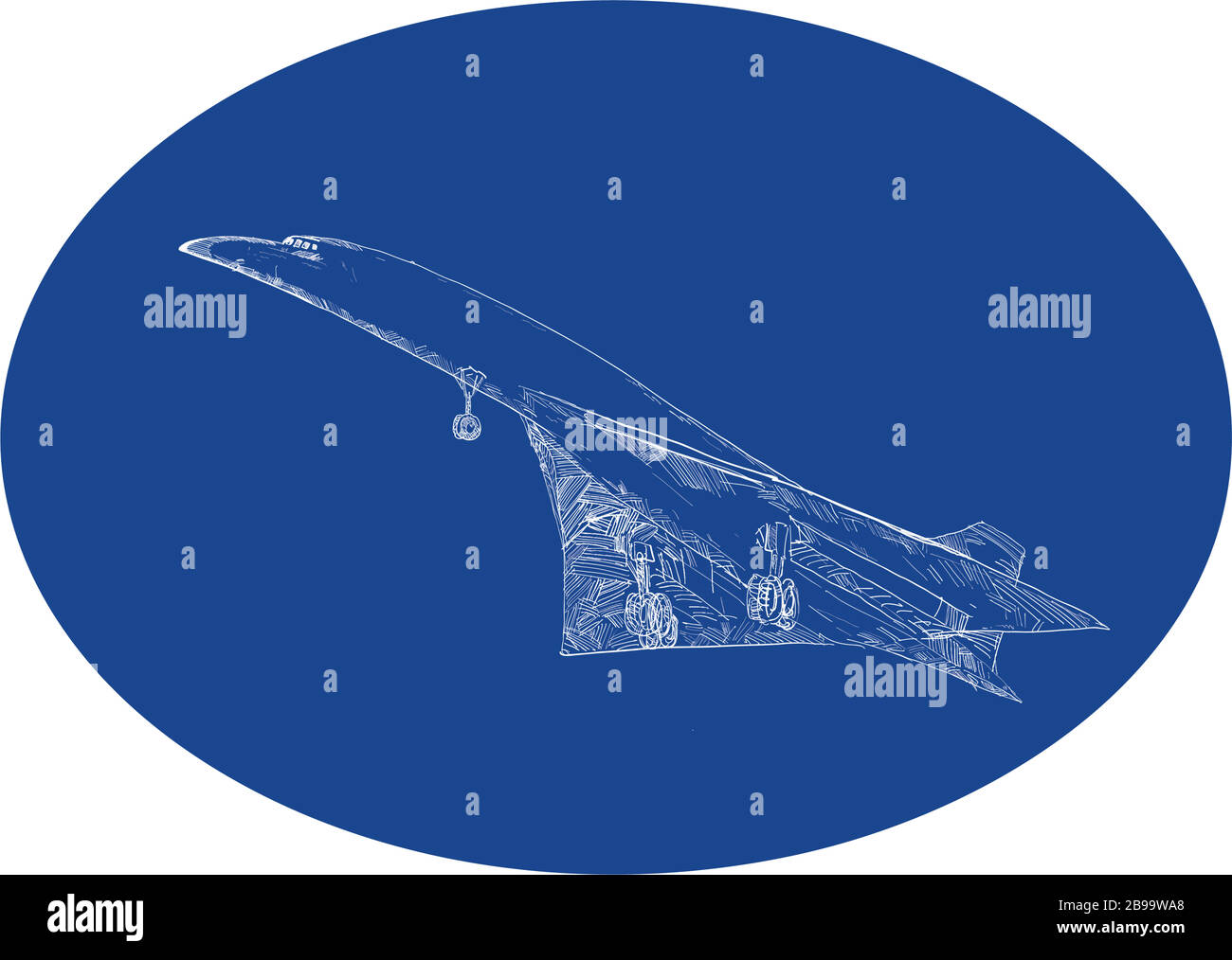 British concorde Stock Vector Images - Alamy