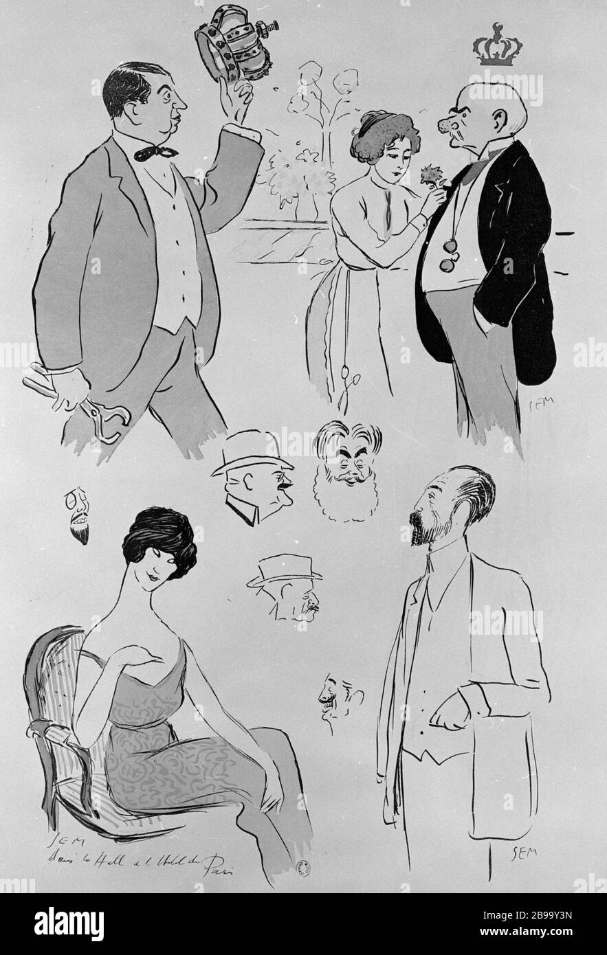 The sem hall Black and White Stock Photos & Images - Alamy