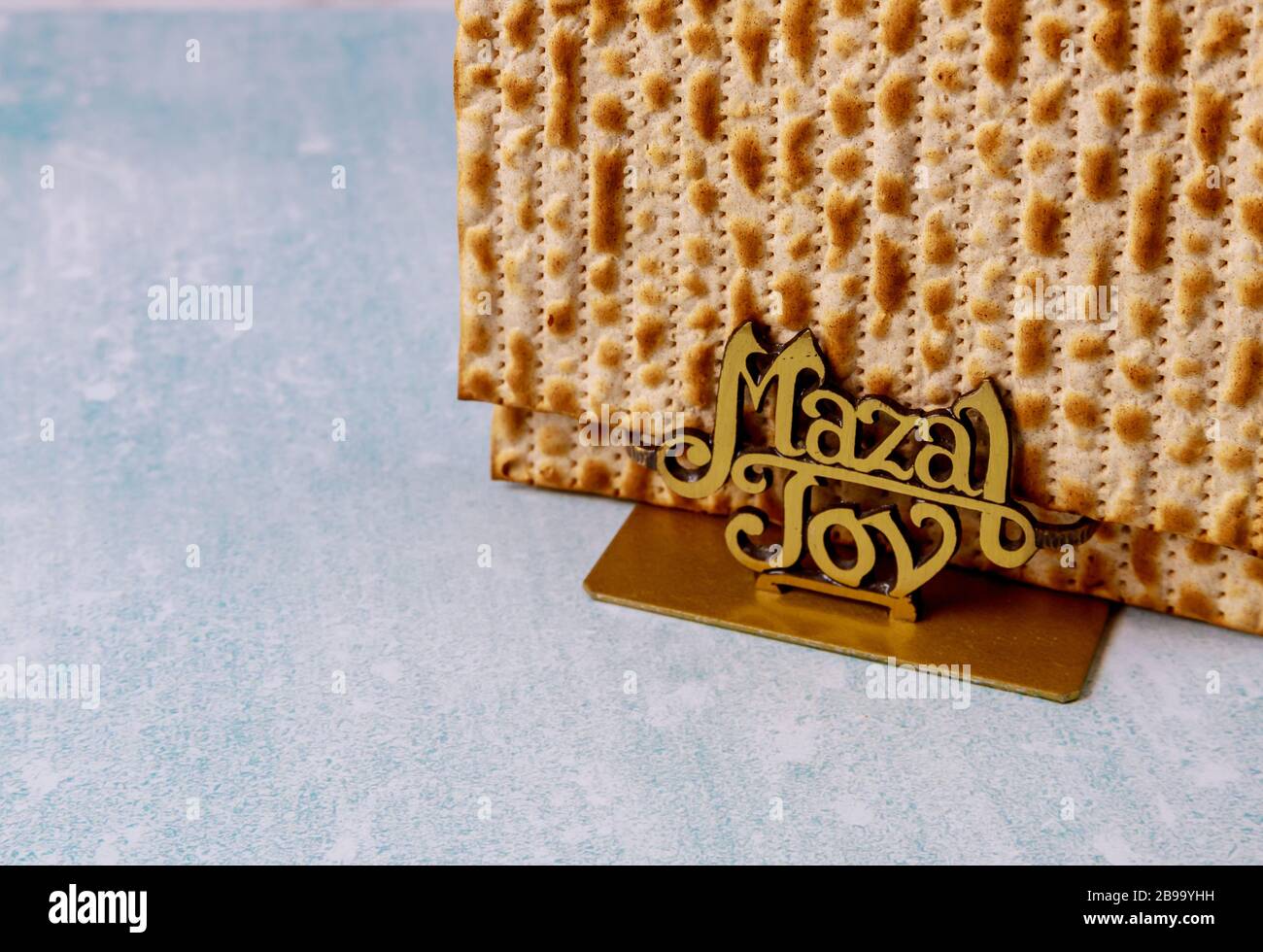 Jewish family celebrating passover matzoh jewish unleavened bread ...