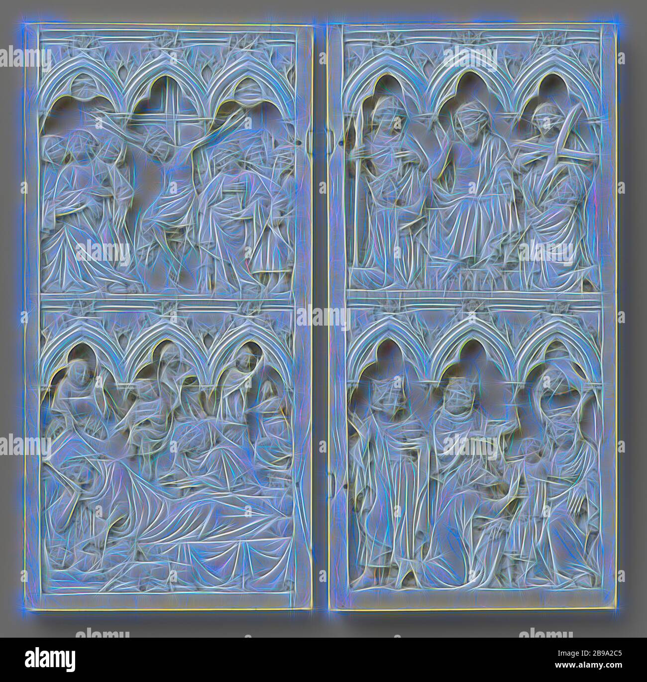 Diptych with the Story of Salvation Diptych with the Story of Salvation Diptych with the ...