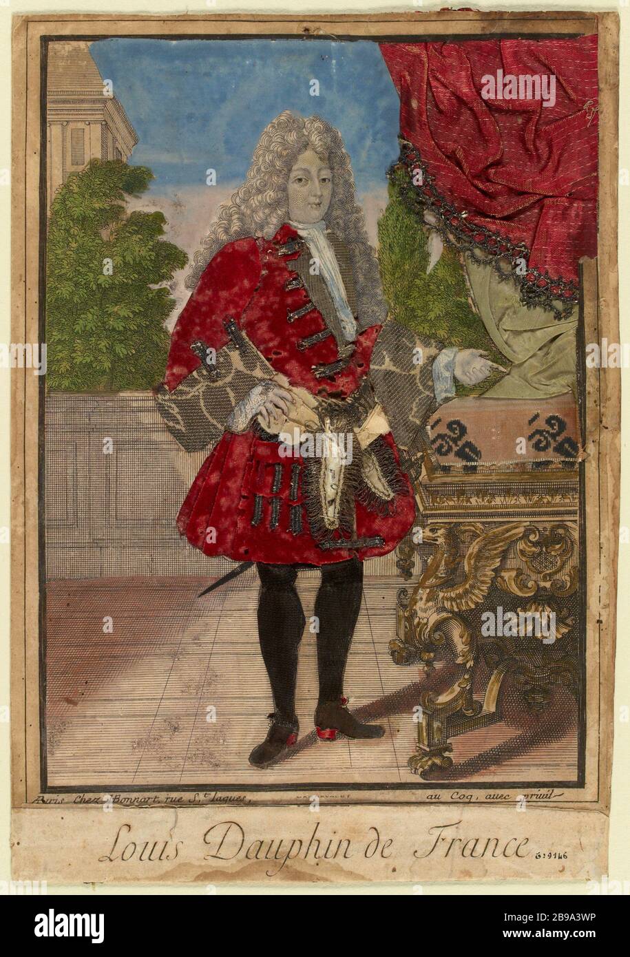 Louis Dauphin of France (as listed Stock Photo - Alamy