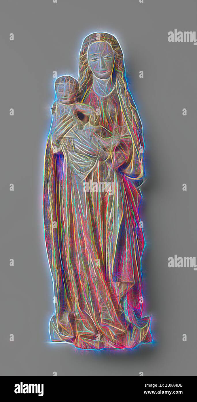 Mary standing on the moon hi-res stock photography and images - Alamy