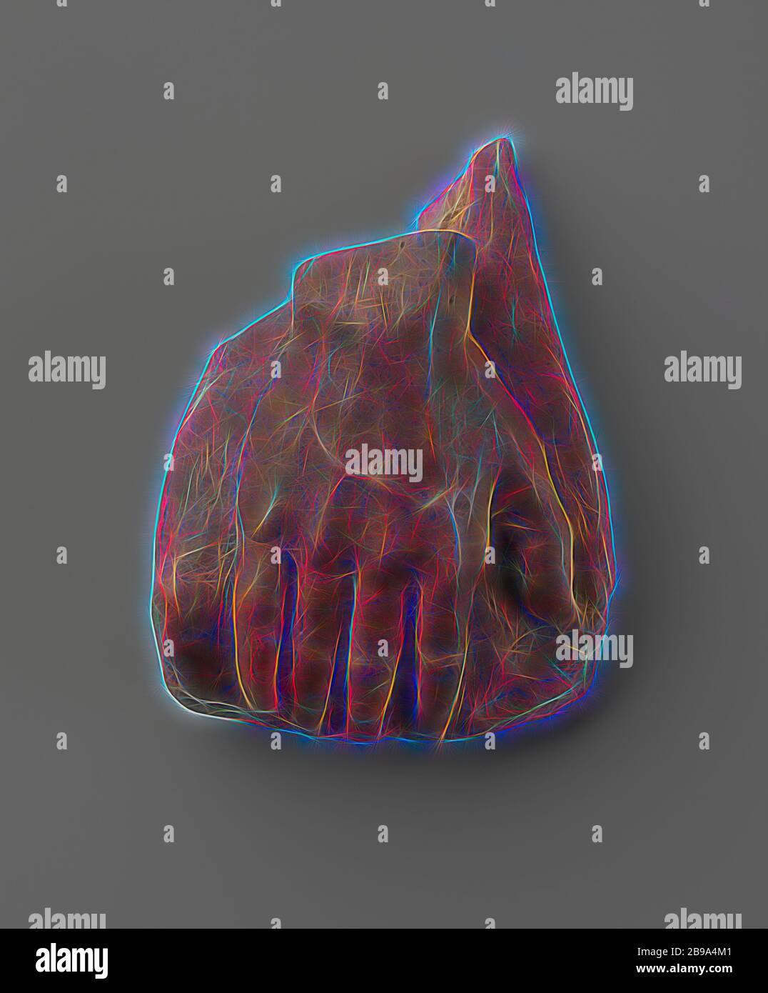 Study Models of Parts of the Body, Sculptor model clinging right hand ...