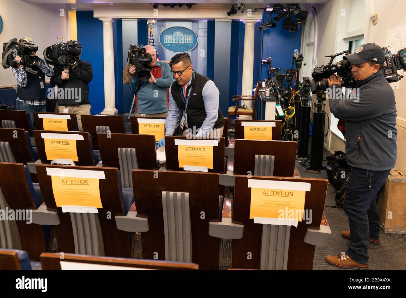 Fin Gomez, a board member of the White House Correspondent's ...