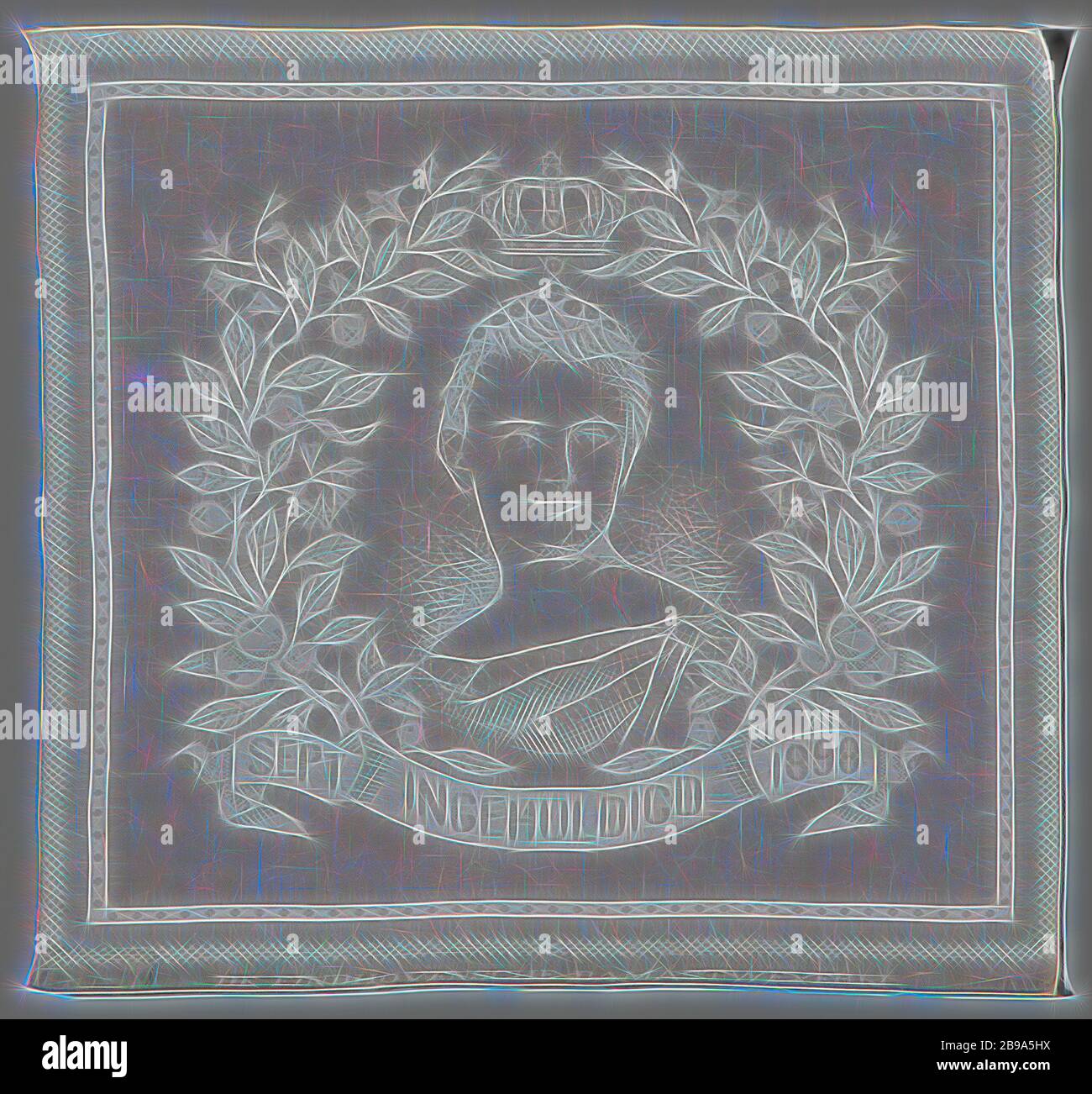 Finger cloth on the inauguration of Queen Wihelmina, Finger cloth of ...