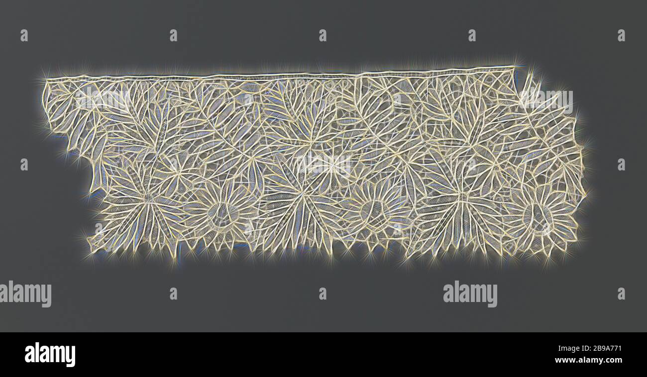 Needle strip with incised leaves, Current pattern of incised leaves ...