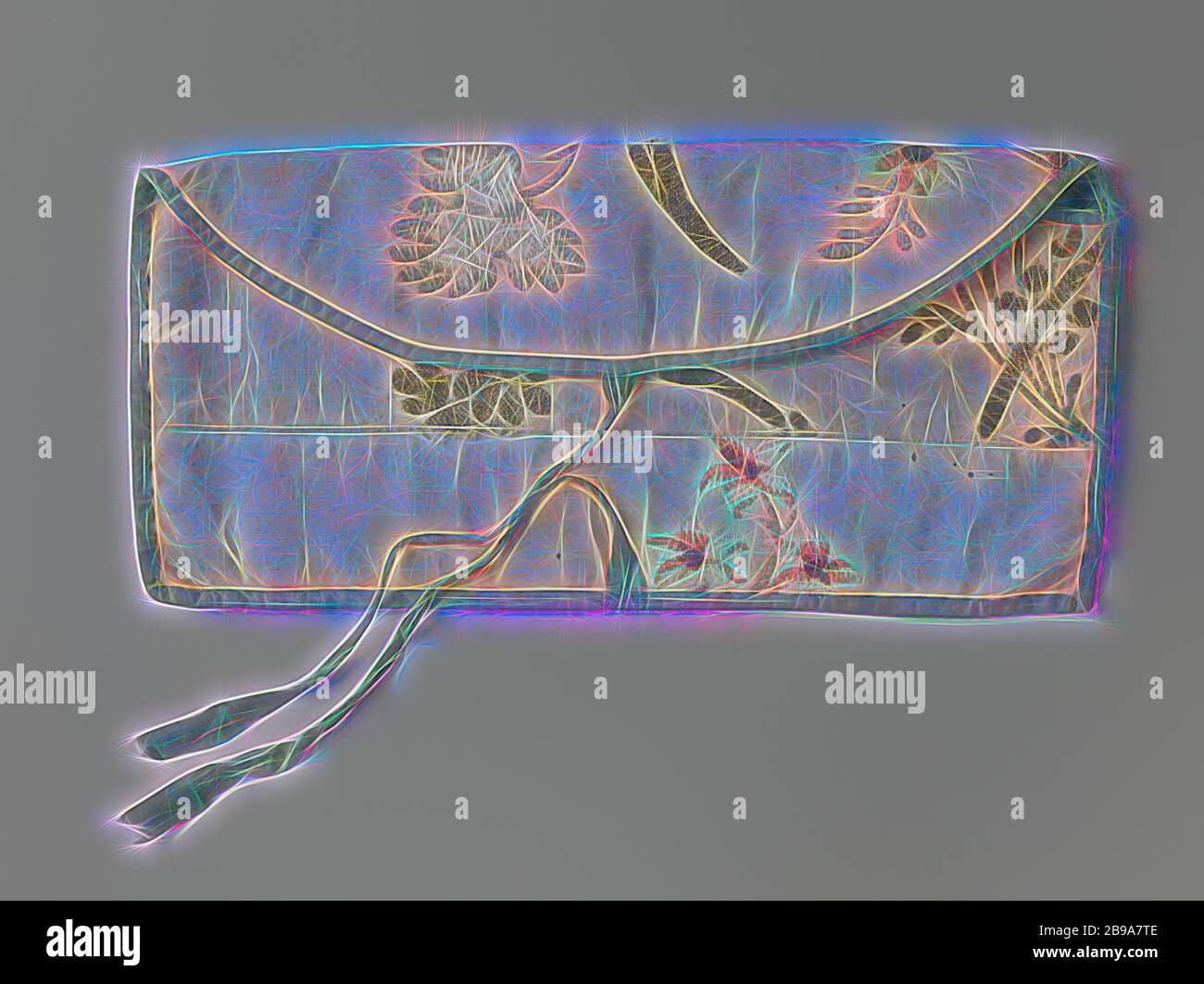 Silk brocade letter bag, Silk brocade letter bag. Envelope model ...