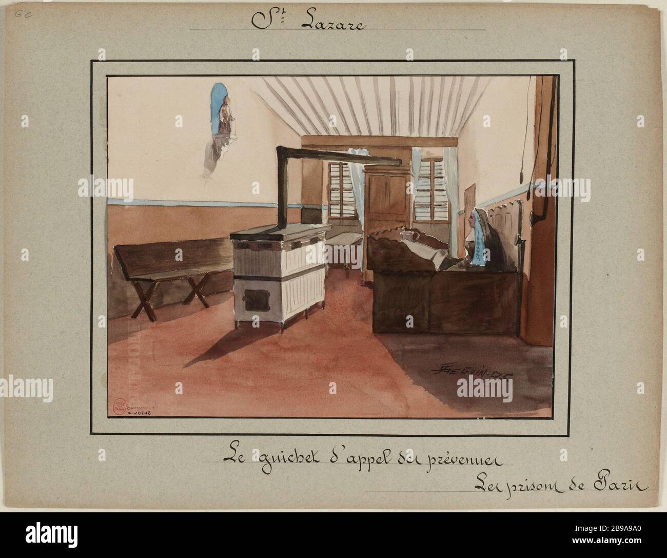 [The prisons of Paris]; Prison Saint-Lazare; The preventable Appeals ...