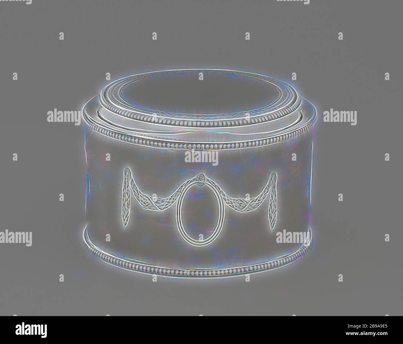 Two boxes, Drum, Two drums, The set of drums consists of a round (A-1 ...