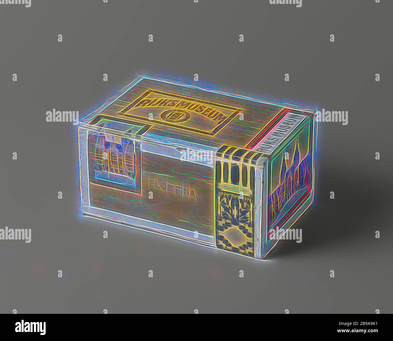 Coffin, Cigar Box, anonymous, Amsterdam, 1922 - 1940, wood (plant ...