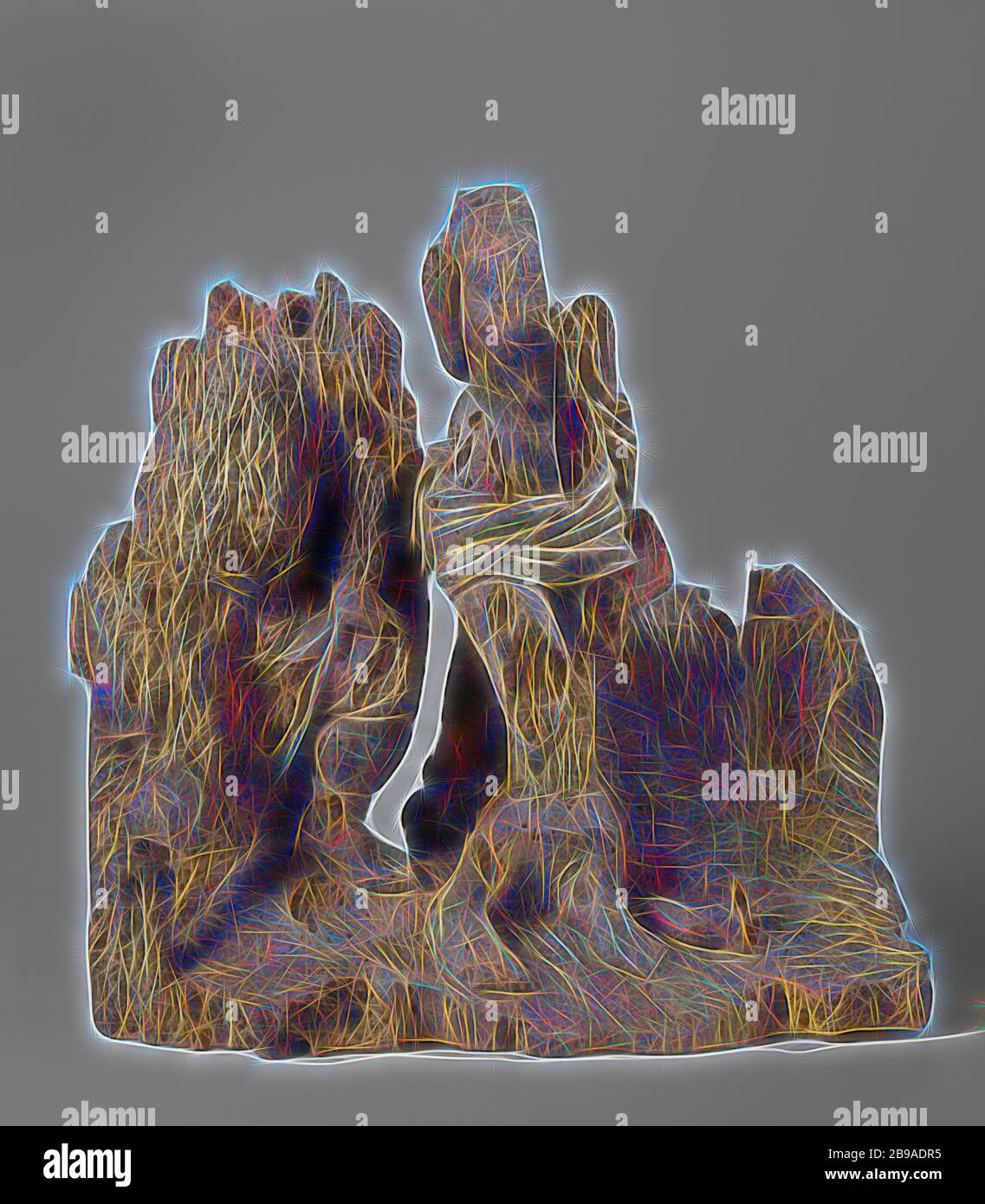 Flagellation, from the Soest Altarpiece, The feet of Christ and part of ...