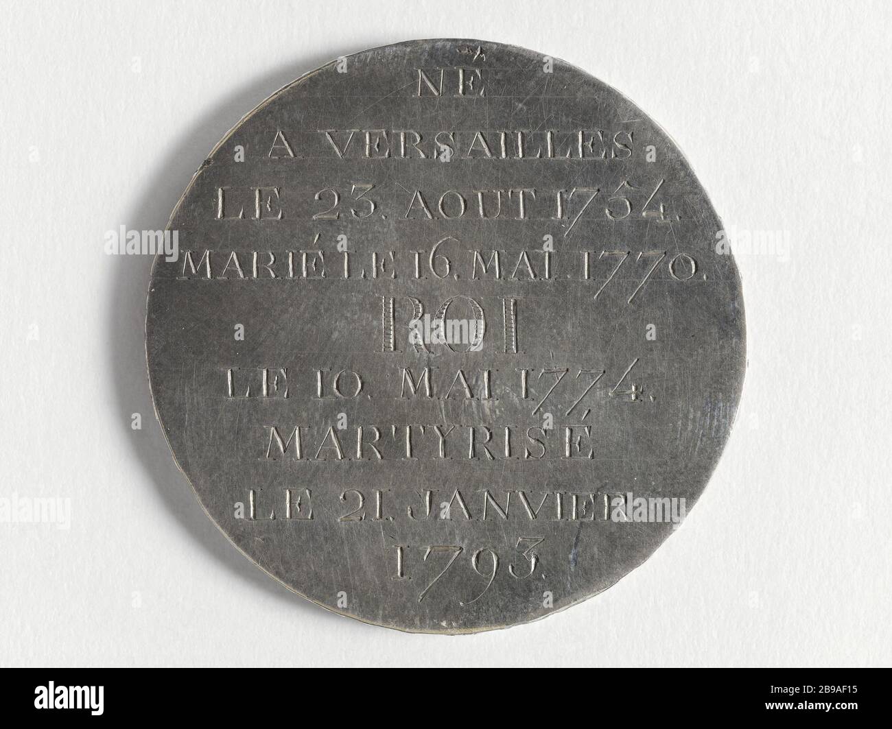 Memorial to king louis xvi hi-res stock photography and images - Alamy