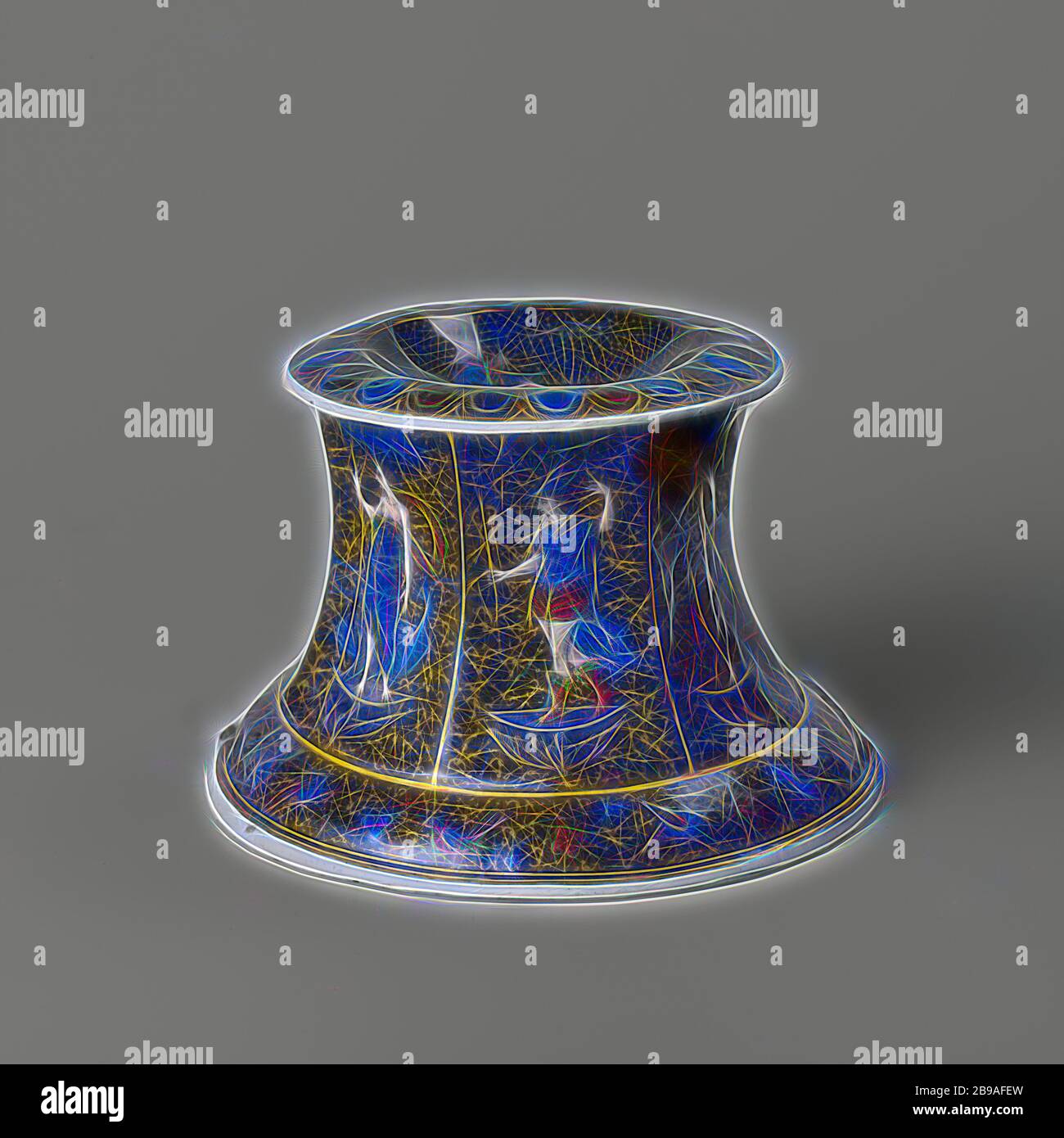 Salt cellar with figures of gods and goddesses Salt vessel with gods ...