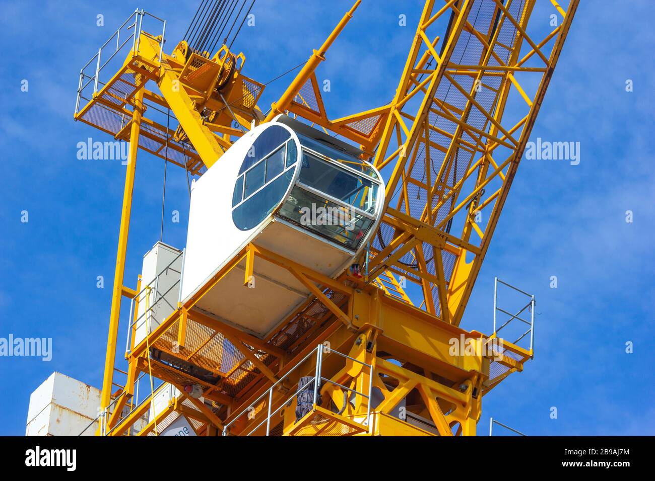 Crane cabin hi-res stock photography and images - Alamy