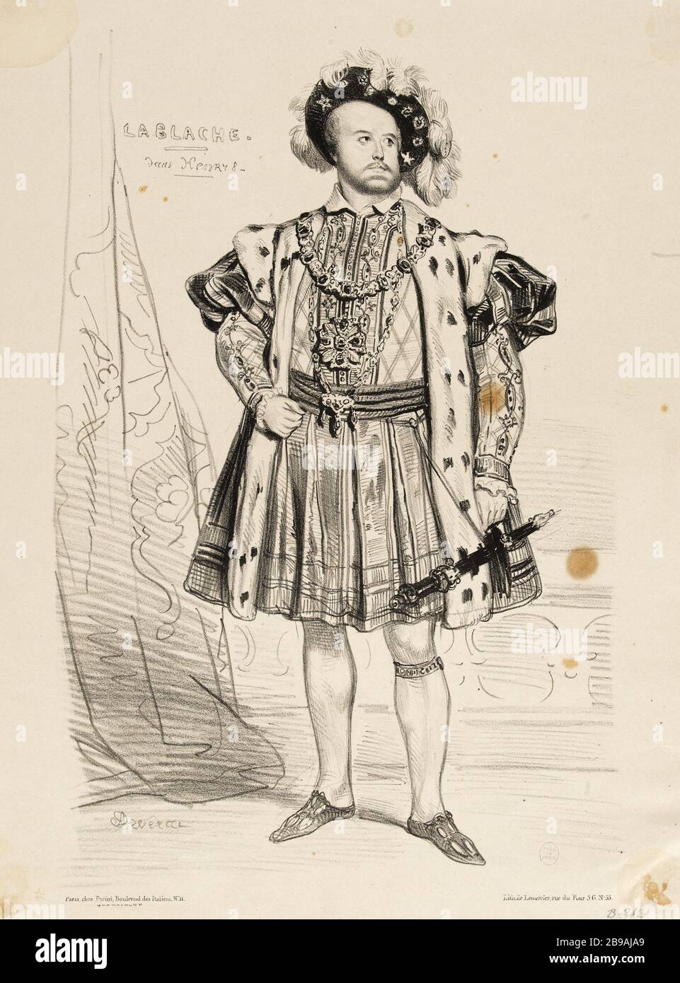 Portrait of lablache hi-res stock photography and images - Alamy