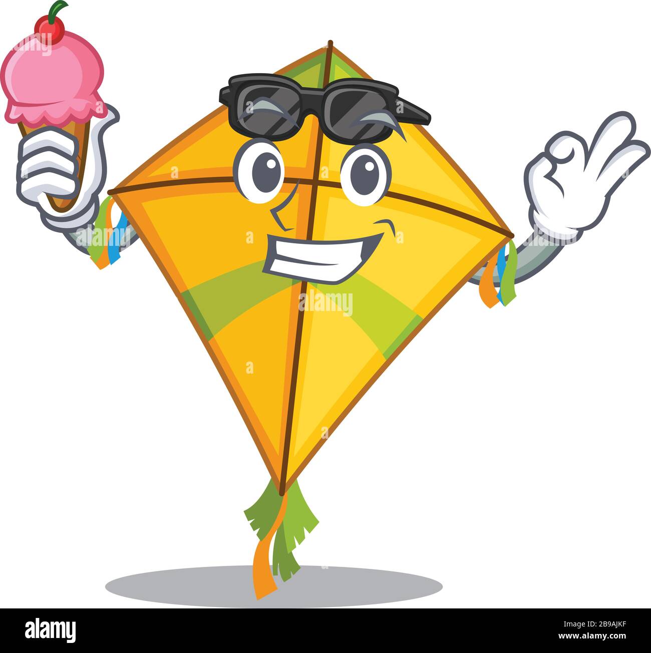 Ice kite Cut Out Stock Images & Pictures - Alamy