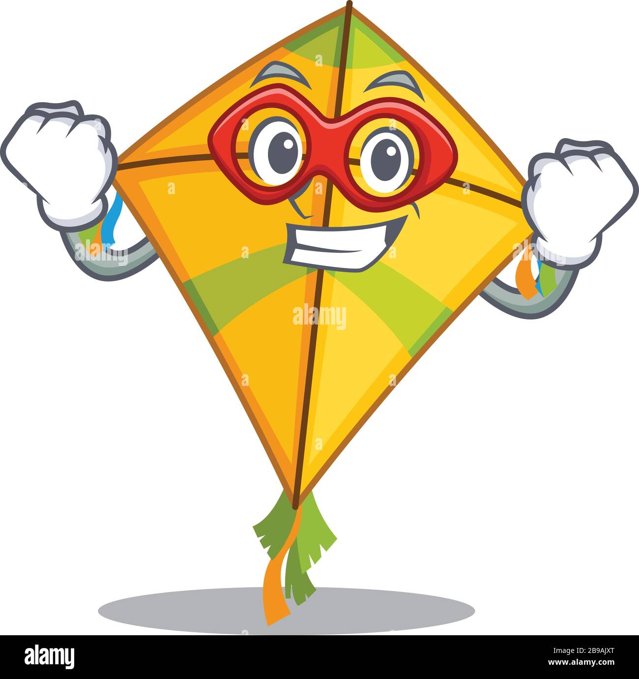 A picture of kite in a Super hero cartoon character Stock Vector Image ...