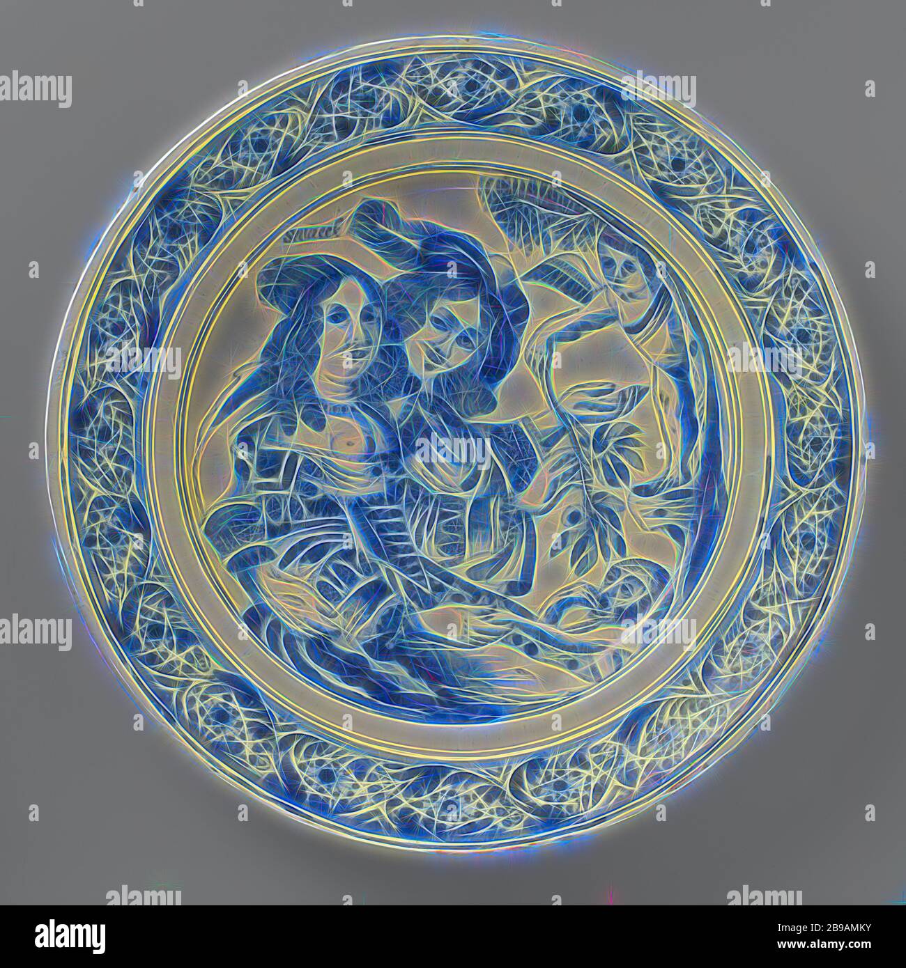 Dish with an Allegory of Taste Dish with an allegory of taste The taste ...